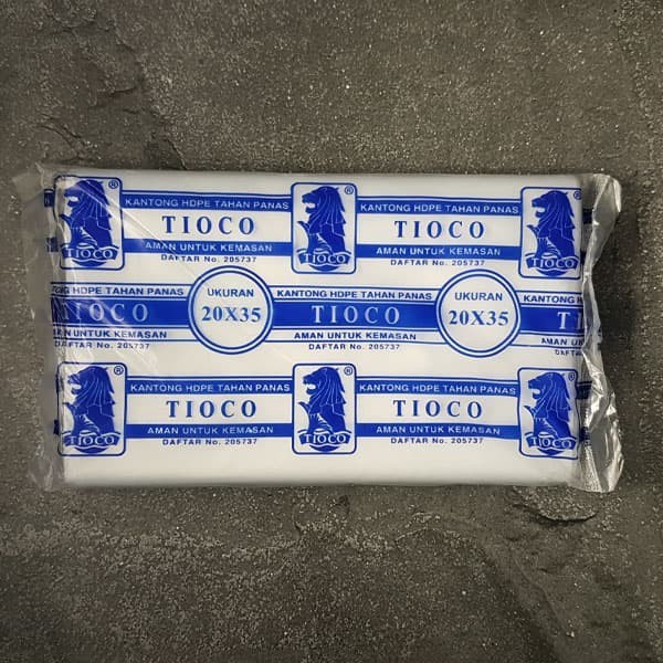 Jual Anti Panas 20 x 35 Tioco - isi 220 gr - Kantong Plastik | Shopee ...
