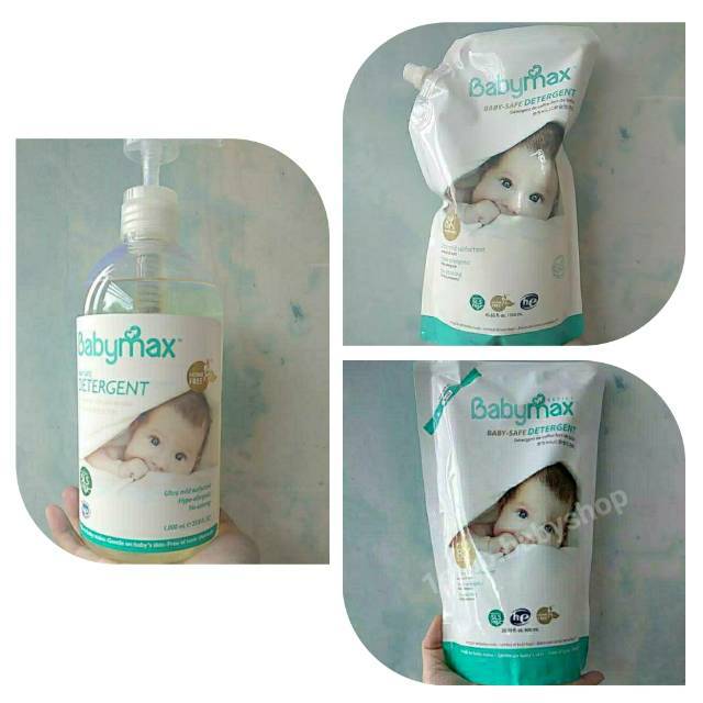 Jual Babymax detergent refill baby max detergen 600 ml 600ml 1000 1350 ...