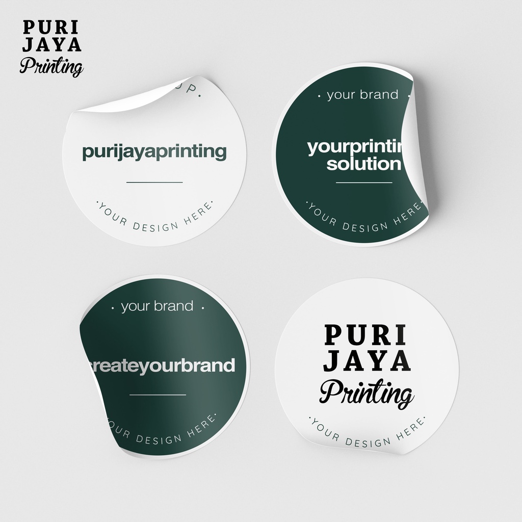 Jual Cetak Stiker chromo / Cetak Stiker Label Kemasan / Label Usaha ...