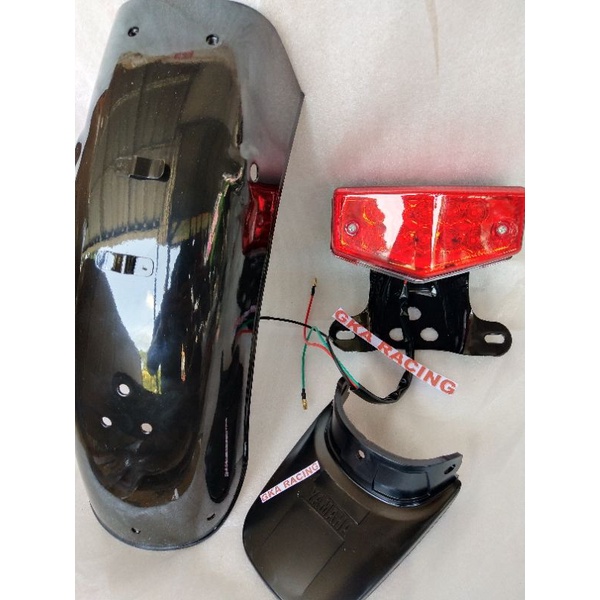 Jual spakbor belakang besi rx king lengkap karet Lumpur lampu stop dan ...