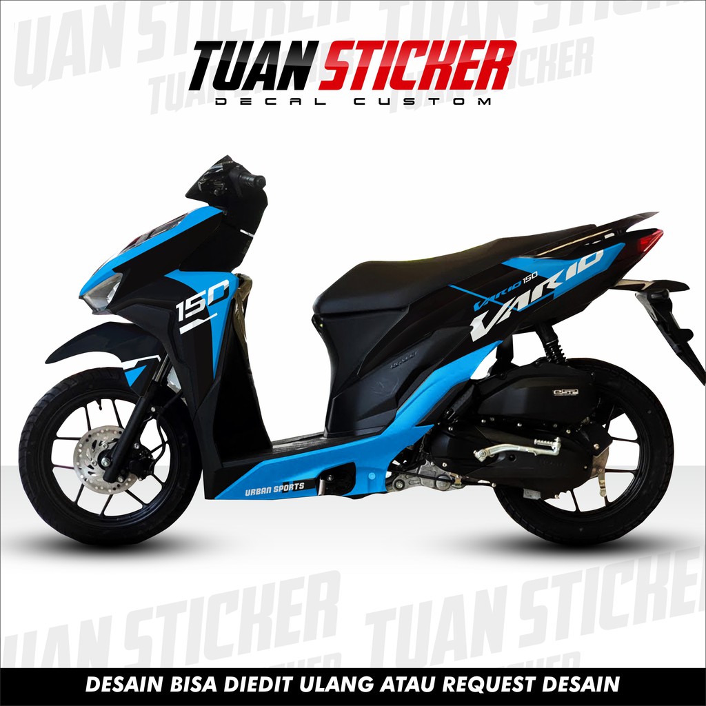 Jual Sticker Striping decal vario new 150-125, Sticker New Vario 125 ...