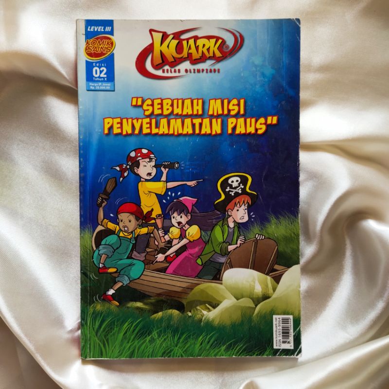Jual Buku Komik Sains Kuark Edisi 02 Level 3 tahun 10 untuk SD ...