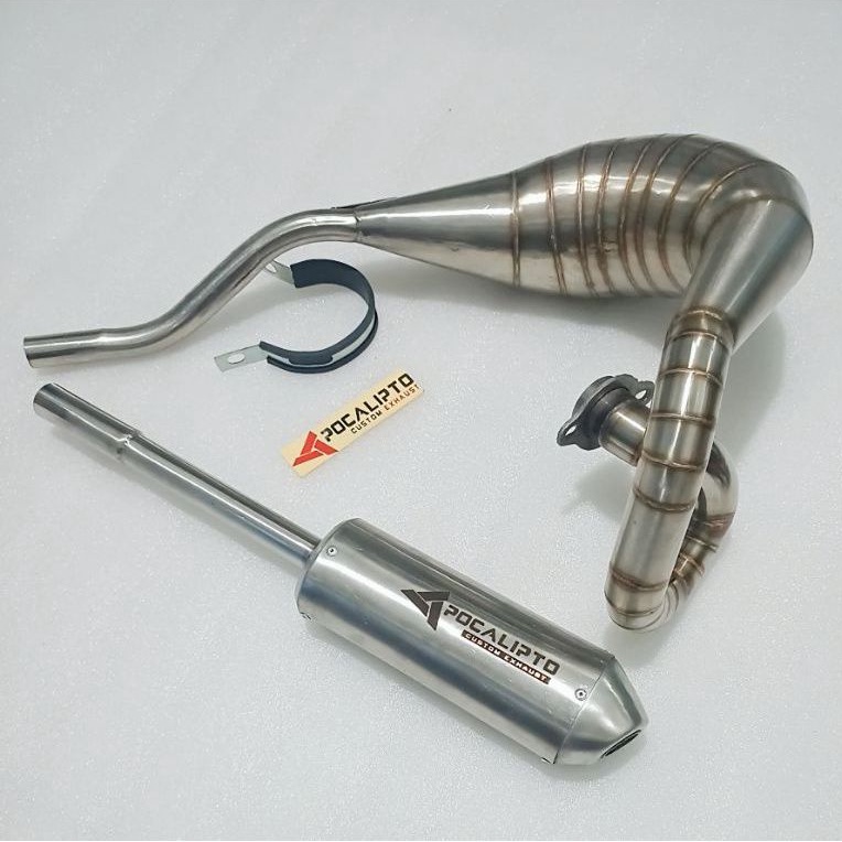 Jual Knalpot Yamaha DT`100 custom Trail DT 100 Stainless Steel | Shopee ...