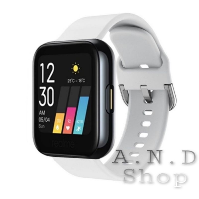 Jual REALME WATCH GEN 1 KOTAK STRAP RUBBER SILIKON QUICK RELEASE WATCH ...