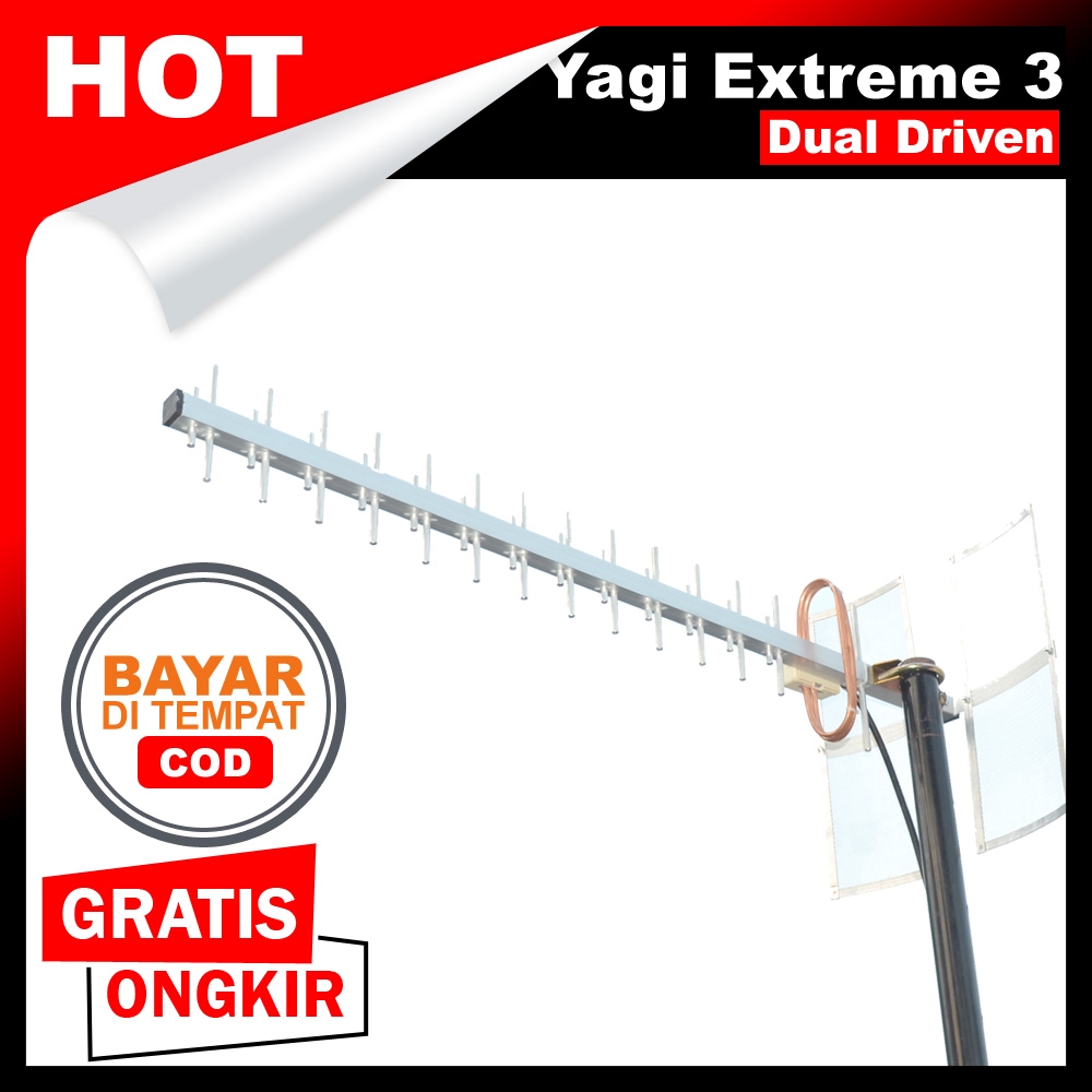 Jual Antena Yagi Extreme 3 Dual Driven | Shopee Indonesia