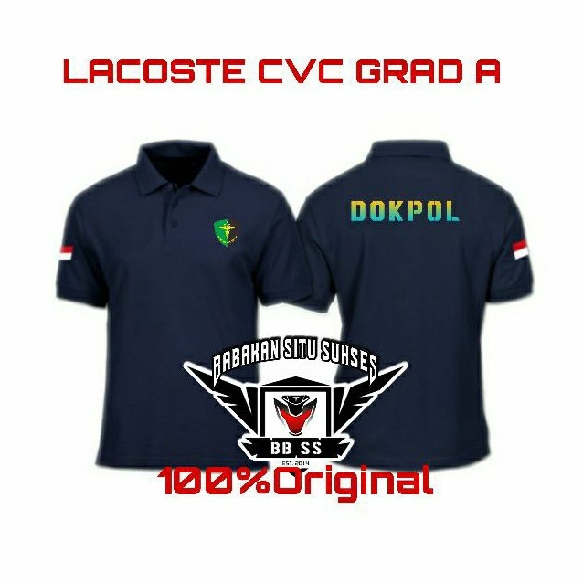 Jual POLO SHIRT DOKPOL KAOS KERAH POLO DOKPOL | Shopee Indonesia
