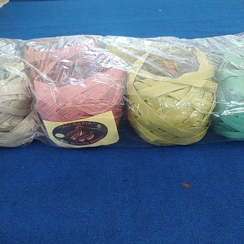 Jual Tali Rafia/Rumput Jepang cap BURUNG GEMAK | Shopee Indonesia