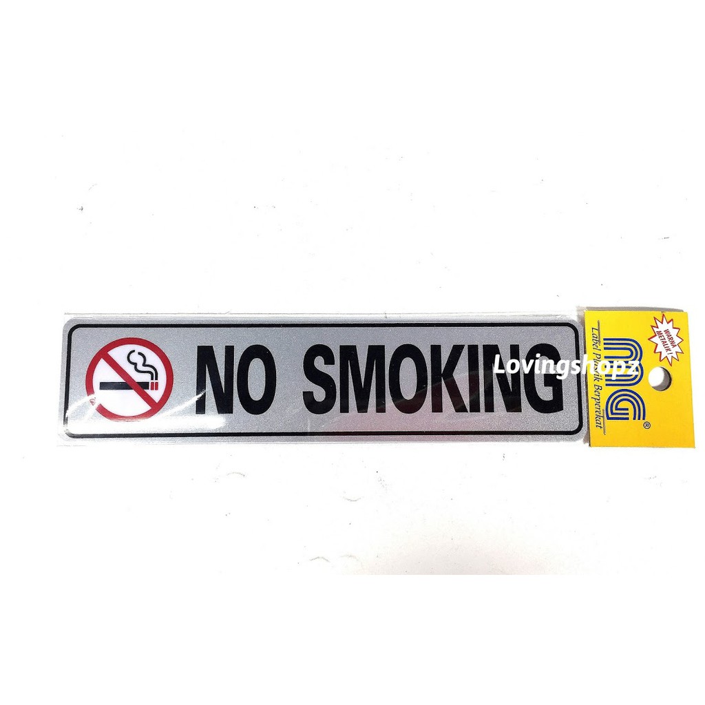 Jual Sticker NO SMOKING | Shopee Indonesia