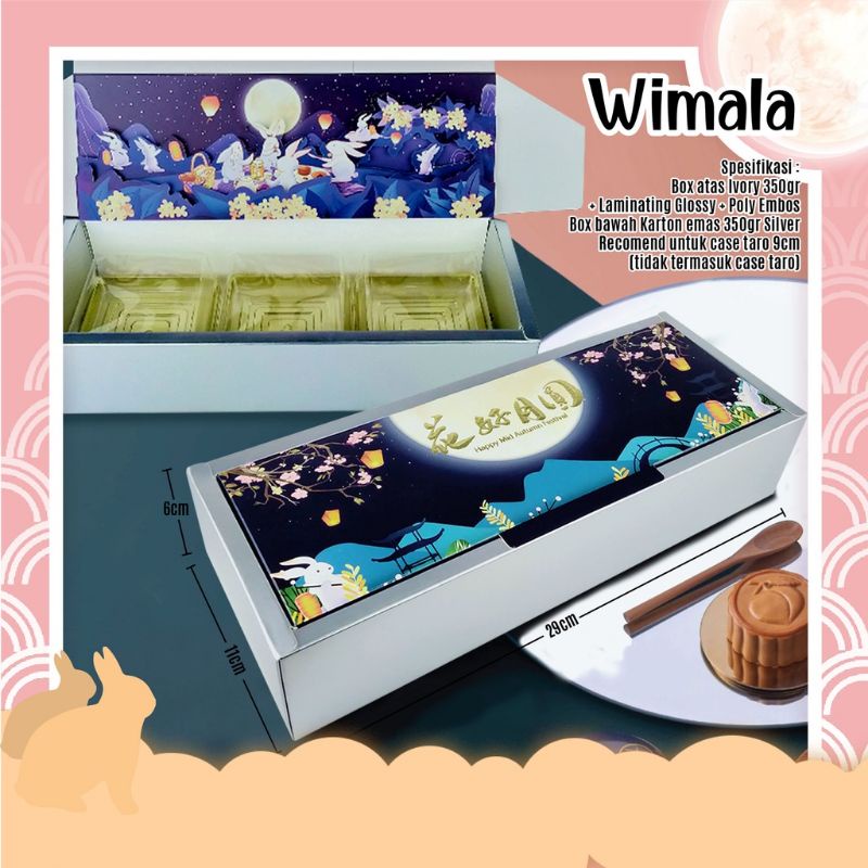 Jual BOX MOONCAKE / PACKAGING MOONCAKE - WIMALA | Shopee Indonesia