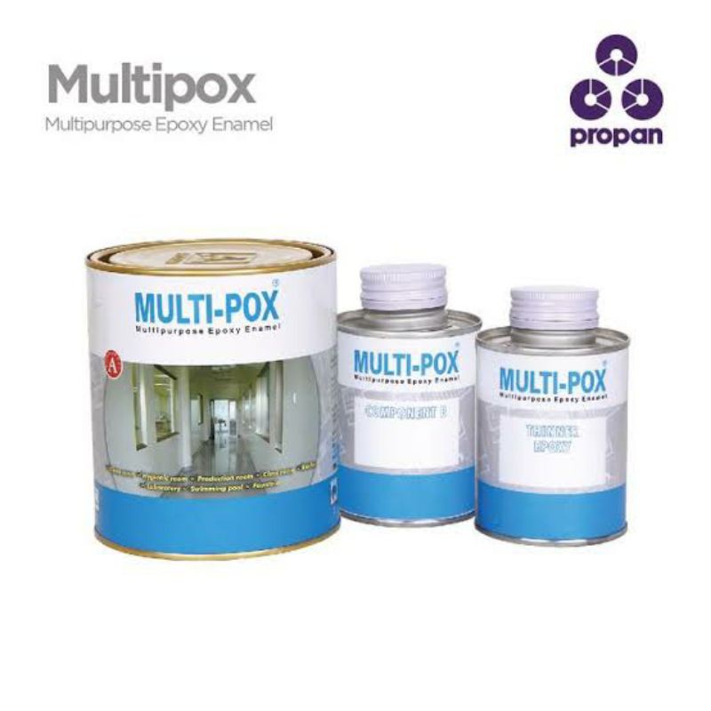 Jual Cat Epoxy Lantai PROPAN MULTIPOX MX-99 (Clear Gloss) - 1 L/set ...