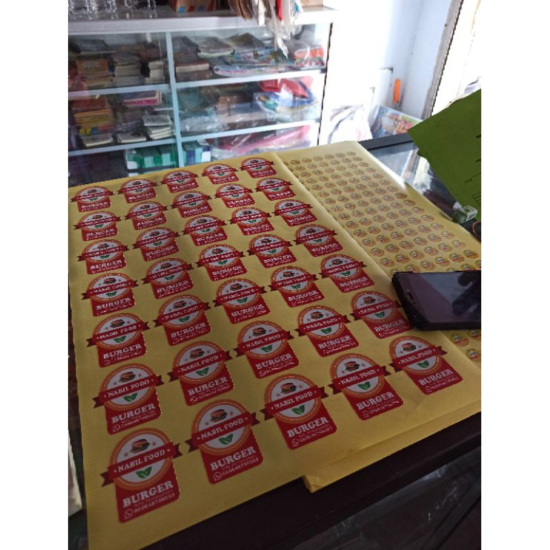 Jual Sticker Custom + Cutting Desain Suka-suka bisa memakai desain ...