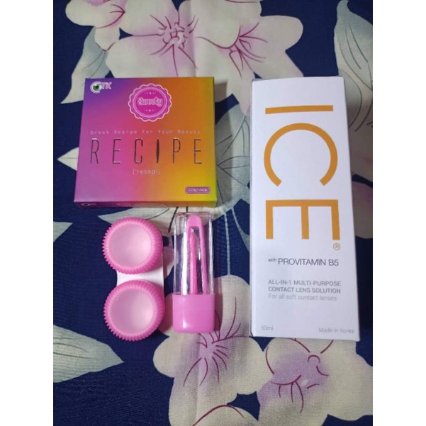 Jual Paket Softlens CTK Recipe Normal Dia 14,5mm + Air Softlens Ice ...