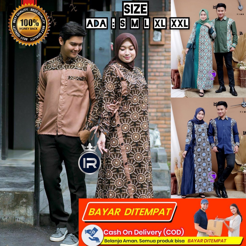 Jual Rama Shinta Couple - Melani Set Couple Lilit Rovella Batik Couple ...