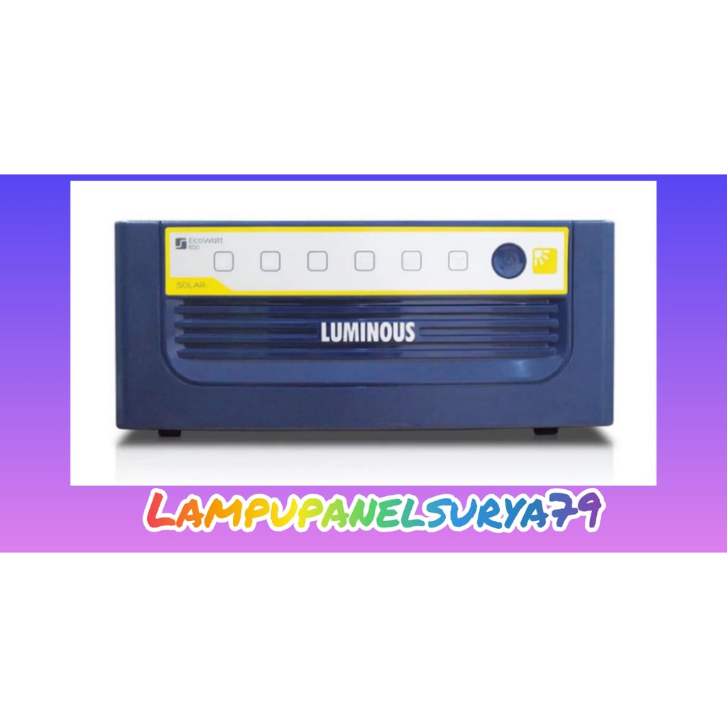 Jual Inverter Merk Luminous SOLAR ECO WATT Square Wave 700VA 12V UPS ...