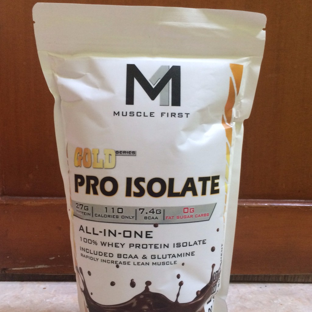 Jual MUSCLE FIRST GOLD PRO ISOLATE WHEY PROTEIN | Shopee Indonesia