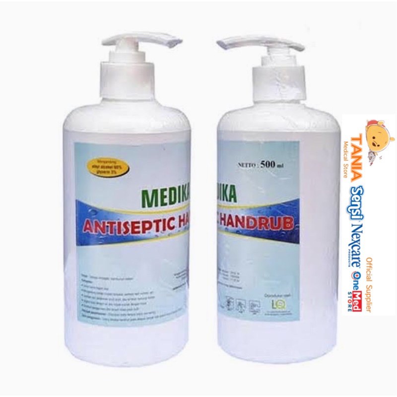 Jual HAND SANITIZER MEDIKA ANTISEPTIC HANDRUB - 500 ML | Shopee Indonesia