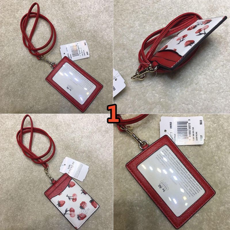 Jual lanyard name tag gantungan kartu merk coach card | Shopee Indonesia