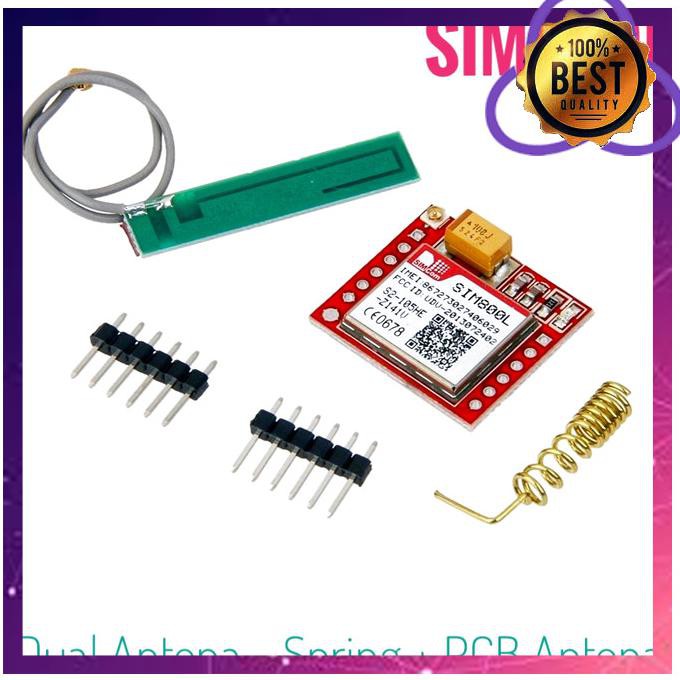 Jual SIM800L DUAL ANTENA MODULE GSM GPRS SMS CALL FOR ARDUINO | Shopee ...