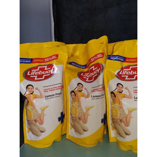 Jual Lifebuoy Sabun Mand Kuning Lemon Fresh 850 mL | Shopee Indonesia