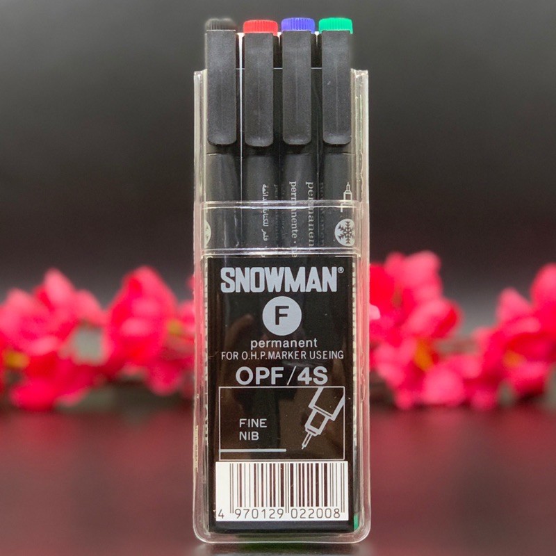 Jual Pen SNOWMAN OPF 4S permanent | Shopee Indonesia