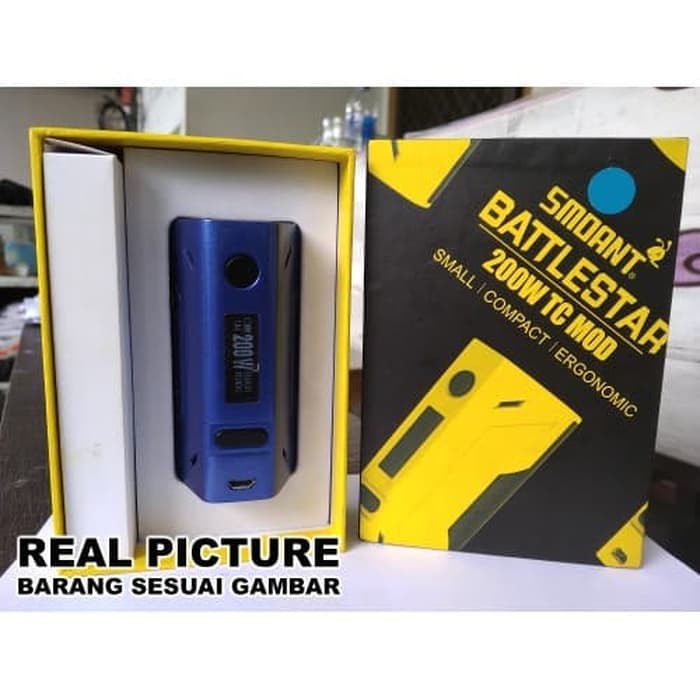 Jual Smoant Battlestar 200W TC Box Mod ( MOD ONLY ) | Shopee Indonesia