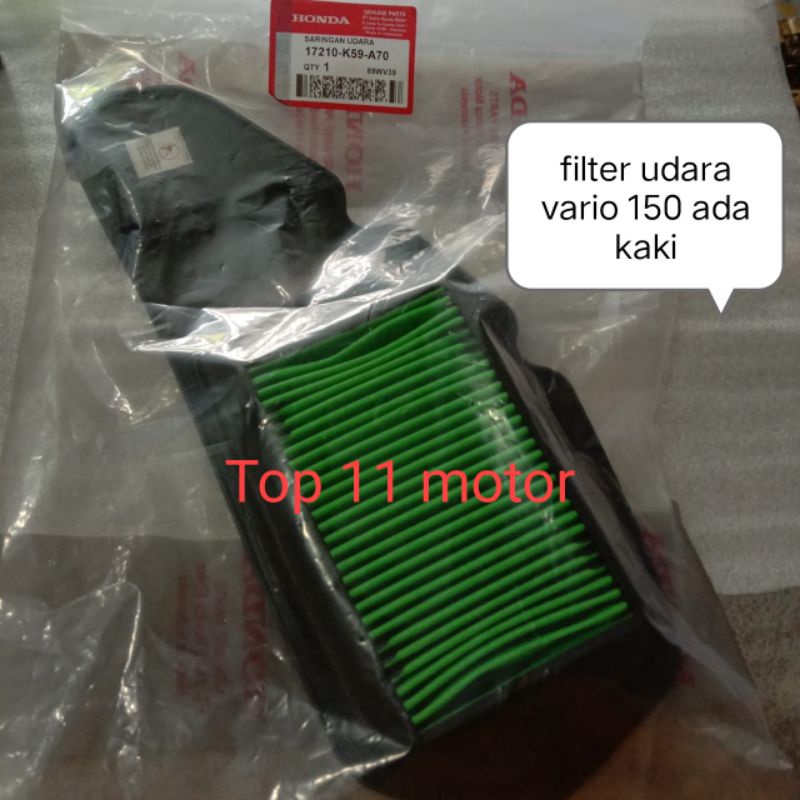 Jual Filter udara vario 150 / filter saringan udara vario 150 k59-A10 ...