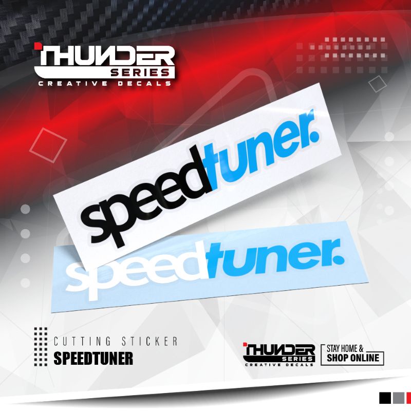 Jual Stiker Speedtuner | Cutting Sticker Mobil Speedtuner | Speedtuner ...