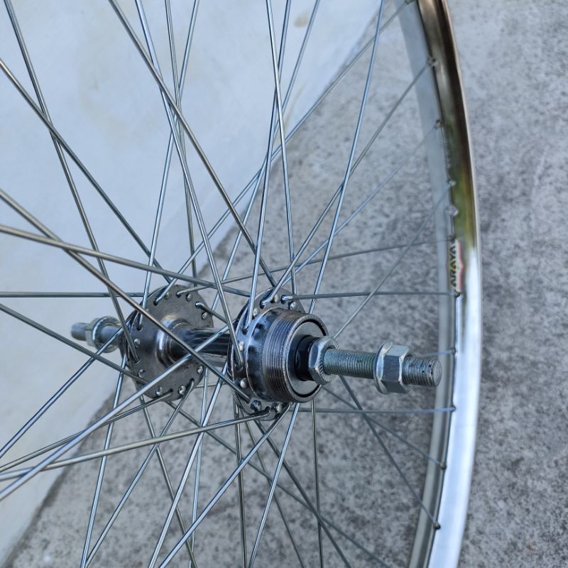 Jual RODA JADI SEPEDA ONTHEL VELG ARAYA 28 JAWA JOWO UNTA UNTO WHEELSET ...