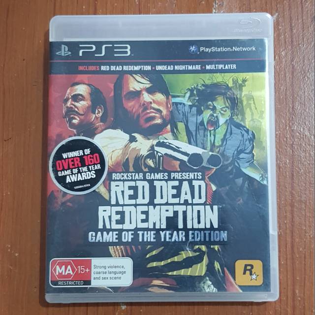 Jual Kaset Red Dead Redemption GOTY Edition PS3 | Shopee Indonesia