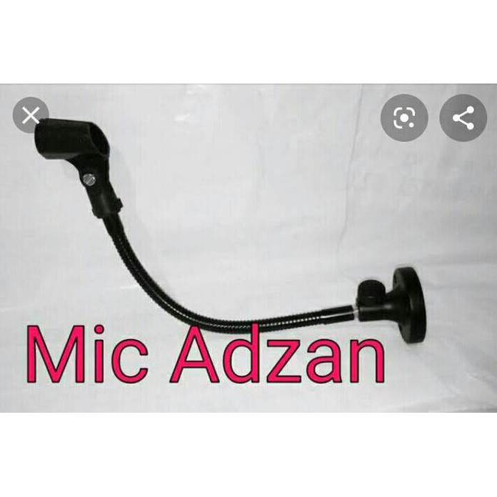 Jual Stand Mic Shalat Adzan Masjid Standing Microphone Tempel Dinding ...