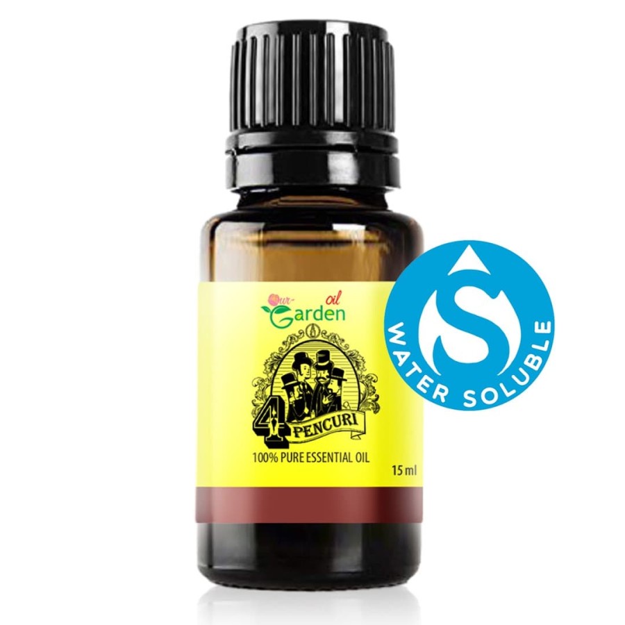 Jual 4 Pencuri Water Soluble Essential Oil Our Garden 15ml for ...