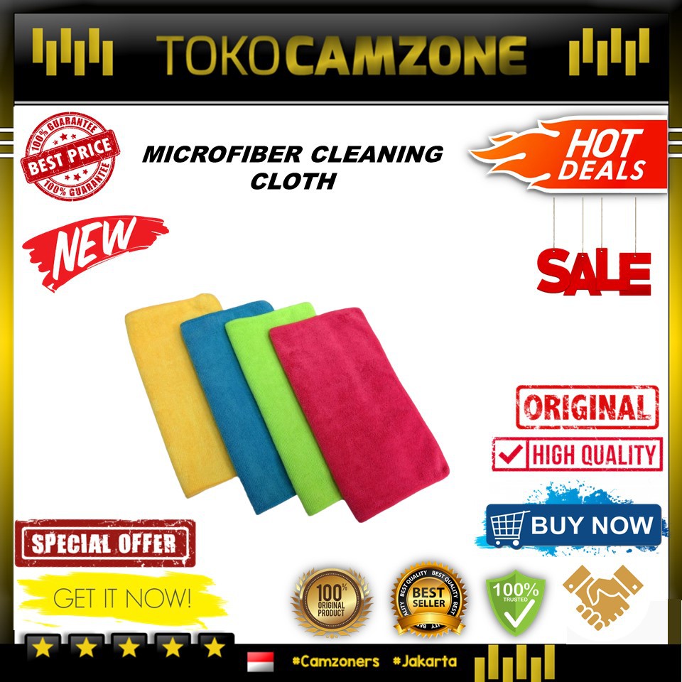 Jual Microfiber Cleaning Cloth | Shopee Indonesia