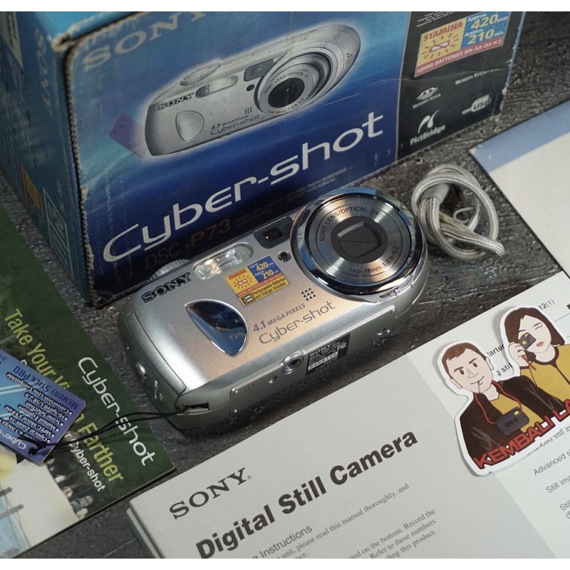 Jual Sony Cybershot DSC P73 (NOS) | Shopee Indonesia