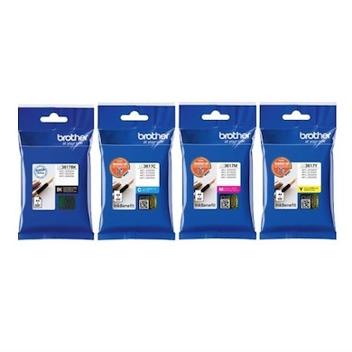 Jual PAEKTAN TINTA BROTHER LC 3617 BLACK&COLOUR ORIGINAL | Shopee Indonesia