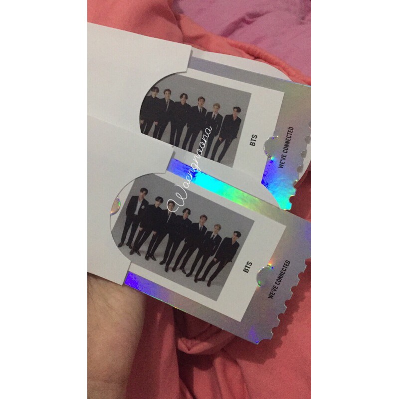 Jual BTS OFFICIAL NYEL 2021 TICKET NYEL CARD TICKET NYEL RM JIN SUGA ...