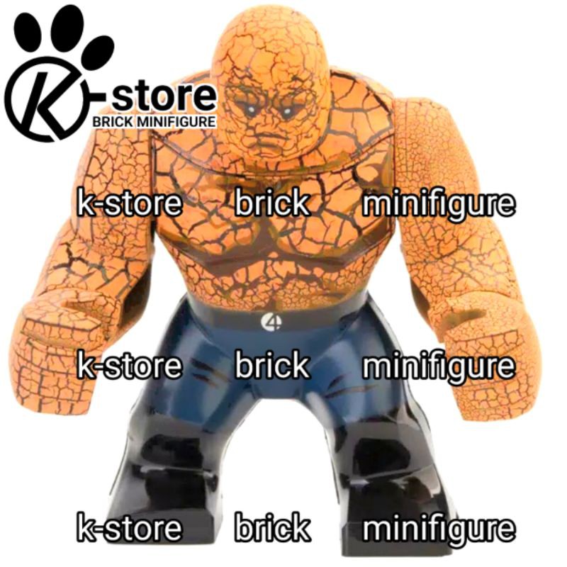 Jual lego fantastic four f4 the thing big figure maxifigure | Shopee ...