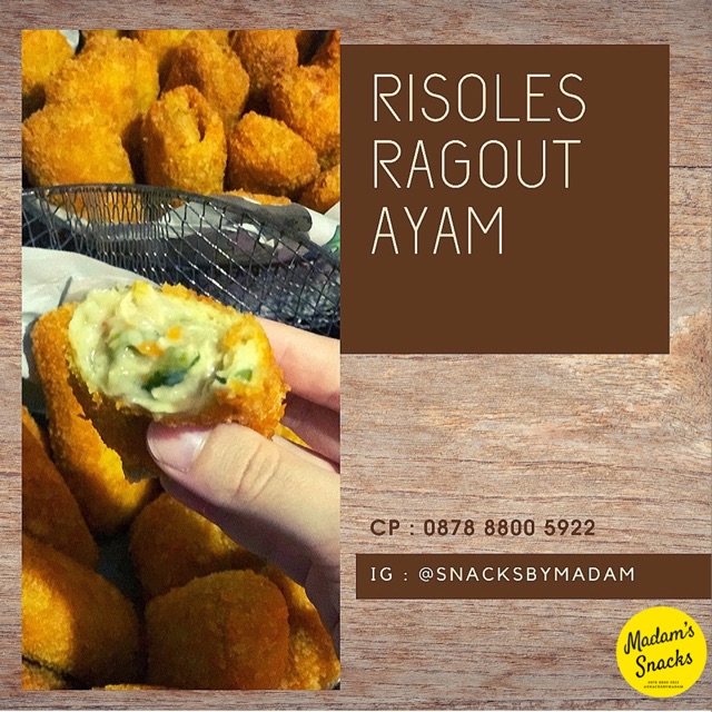 Jual Risol Rogut / Risoles Ragout Ayam homemade (12 pcs) | Shopee Indonesia