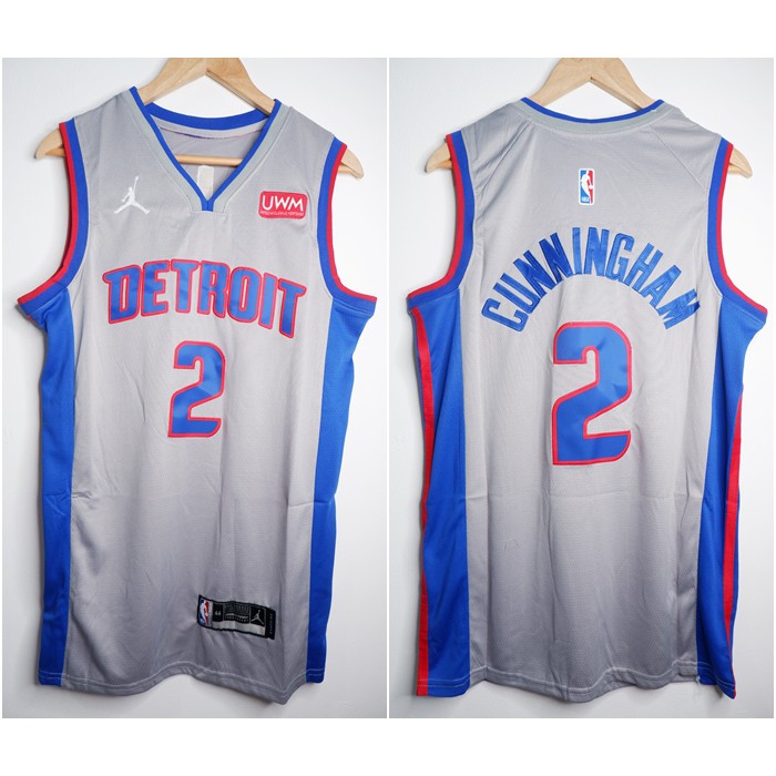 Jual SALE! JERSEY BASKET NBA DETROIT #2 CADE CUNNINGHAM STATEMENT ...