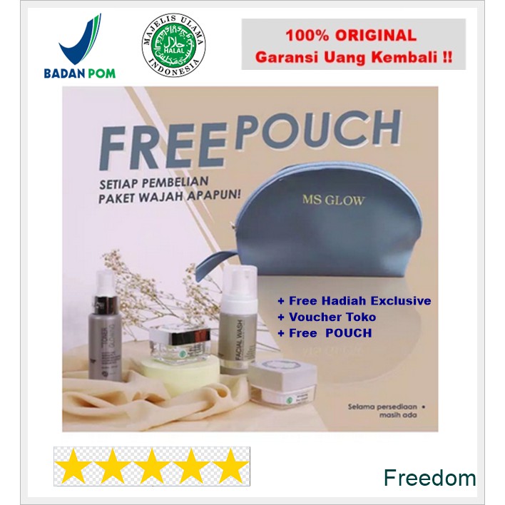 Jual Ms Glow Paket Ultimate Series Original FREE POUCH(Barcode ...