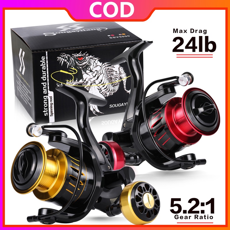 Jual Sougayilang Reel Pancing 1000-5000 Series Spinning Fishing Reel 5. ...