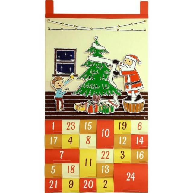 Jual Christmas: Advent calendar papercraft | Shopee Indonesia