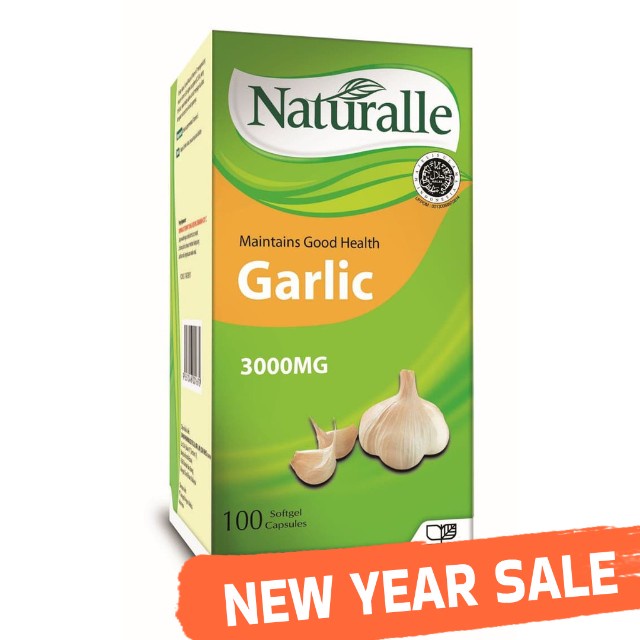 Jual Naturalle Garlic Softgel Ekstrak Minyak Bawang 100 Sofgell ...