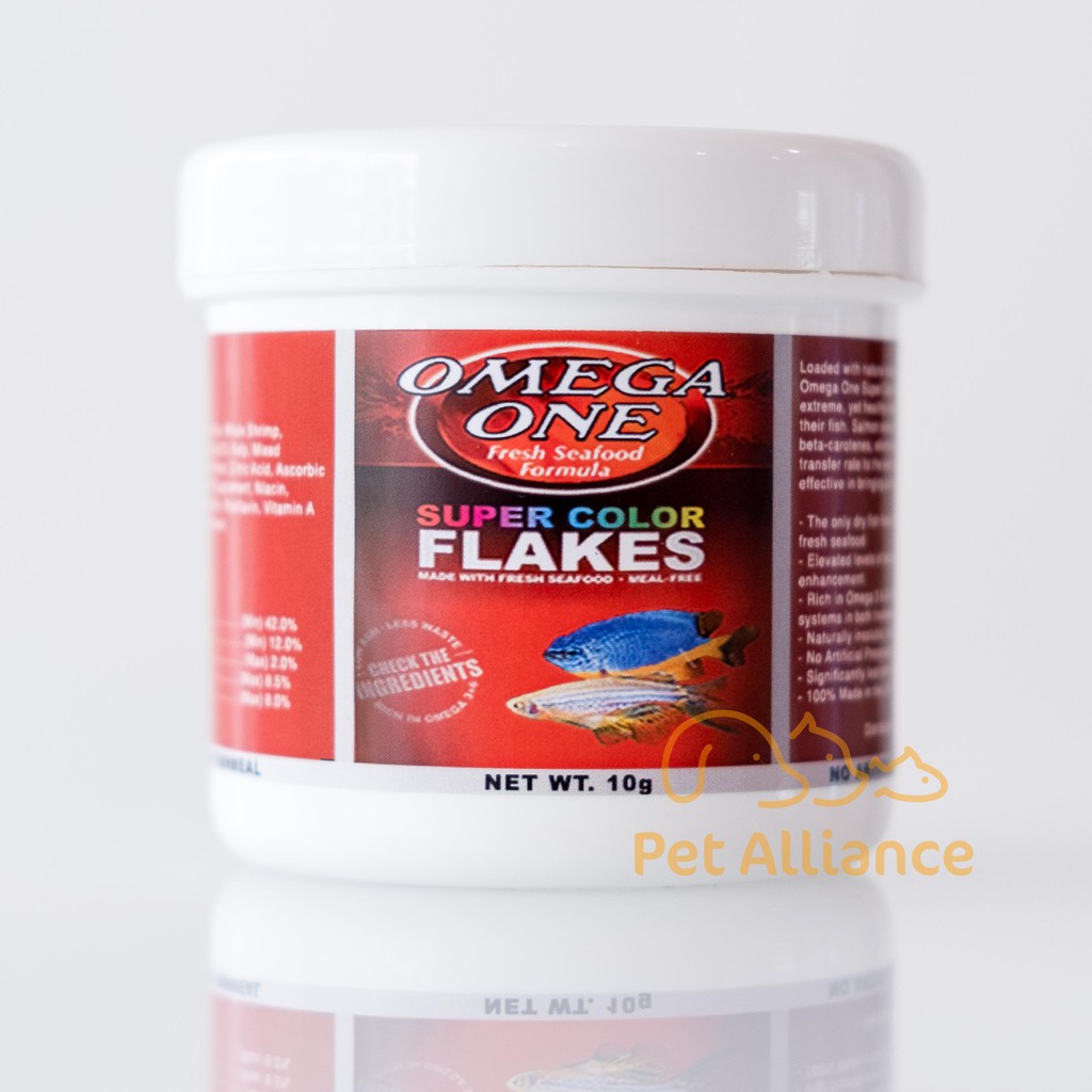 Jual OMEGA ONE Super Color Flakes - Makanan / Pelet Ikan Hias Aquascape ...
