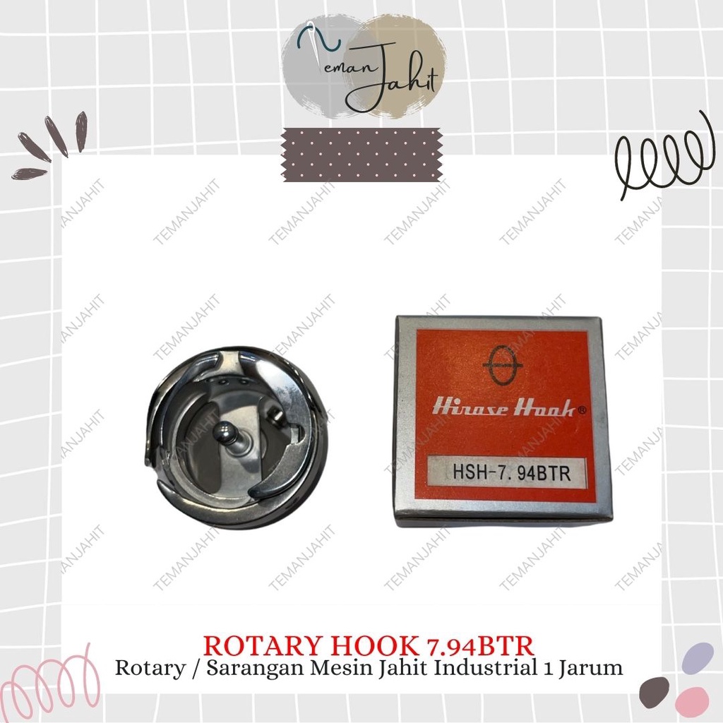 Jual Rotary/Rotari Hook HSH-7.94BTR / Sarangan 7.94BTR mesin jahit ...