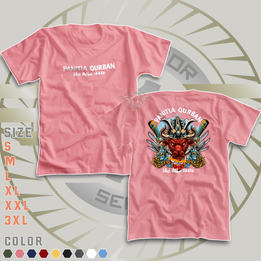 Jual KAOS PANITIA QURBAN IDUL ADHA 1443 H | Baju Kurban Jagal Sapi ...