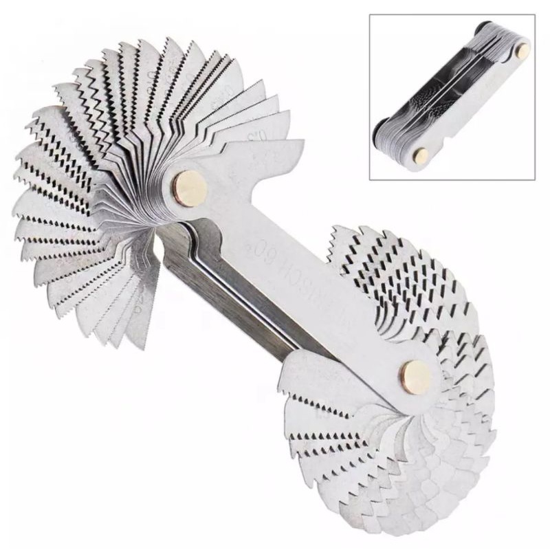 Jual MALDRAT,MAL DRAT Merk SOLAR Screw Pitch Gauge Alat Ukur Pitch Drat ...