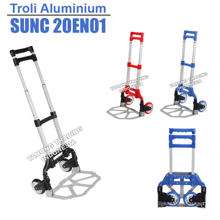 Jual Troli Lipat Serbaguna Troli Galon Gas Trolley Lipat Mini Aluminium ...