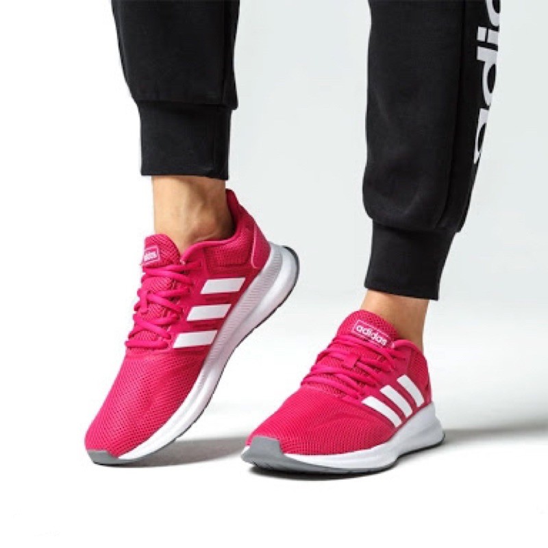 Jual Adidas Original Run Falcon Pink Magenta | Shopee Indonesia