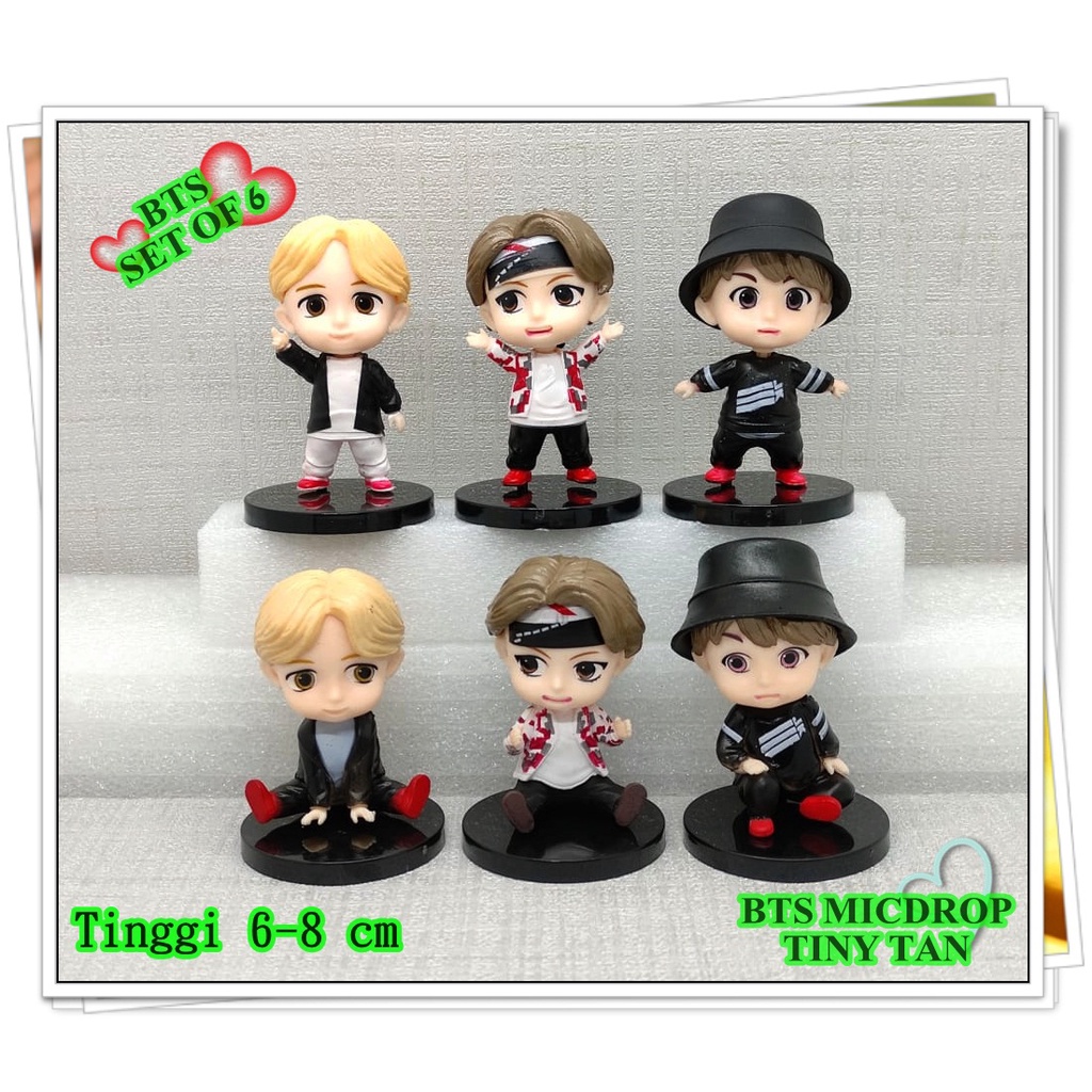 Jual Topper Cake Figure BTS MIC DROP JK V dan JIMIN Termurah | Shopee Indonesia