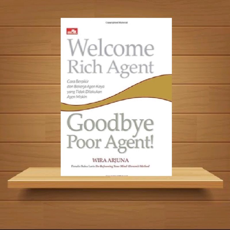 Jual Welcome Rich Agent, Goodbye Poor Agent | Shopee Indonesia